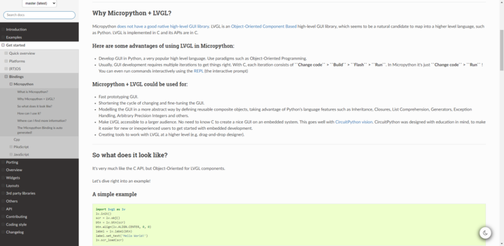 Micropython Esp32 :ili9341 28寸tft Lcd显示屏lvgl图形化编程 番茄工作法