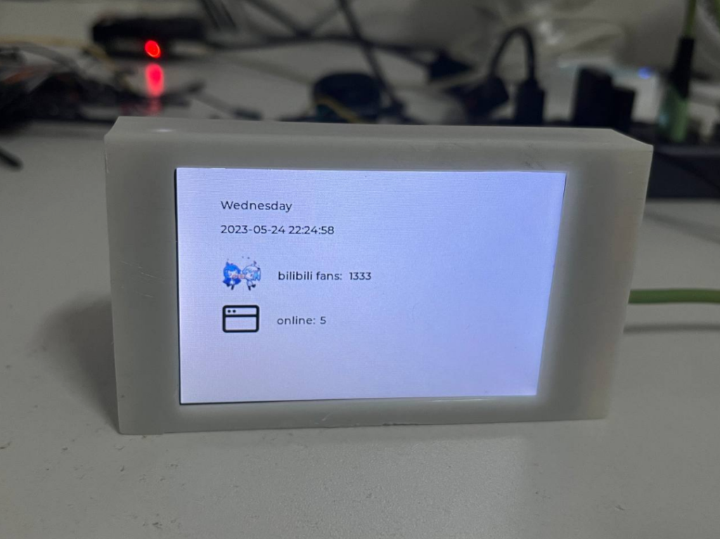 Micropython Esp32 :esp32 S3设置ntp时间同步日期显示,哔哩哔哩粉丝计数博客实时在线人数 番茄工作法