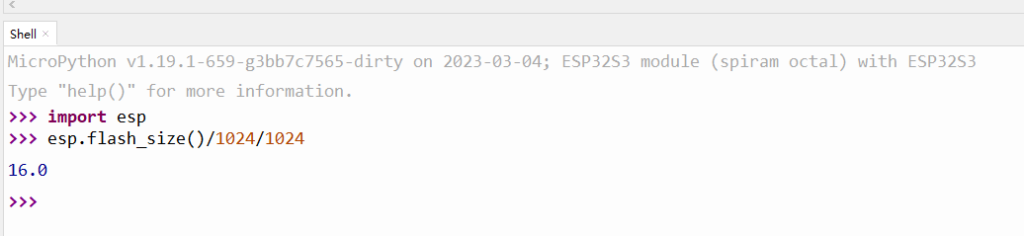 Micropython Esp32 S3 ：使用esptool刷入固件 番茄工作法